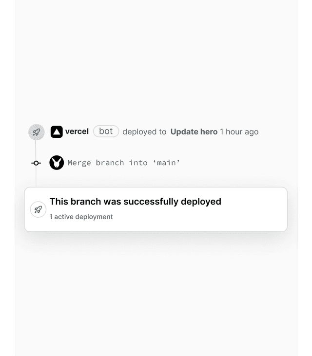 Product Tour – Vercel