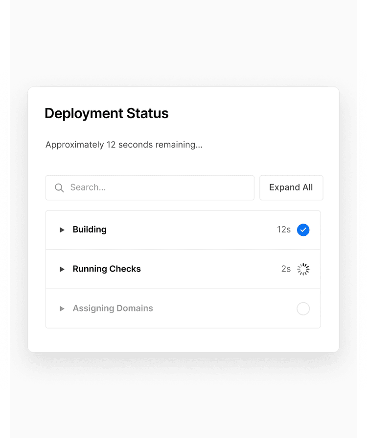 Product Tour – Vercel
