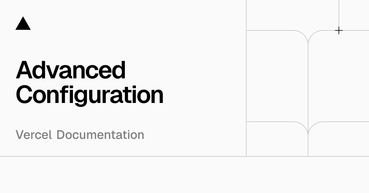 Advanced Configuration