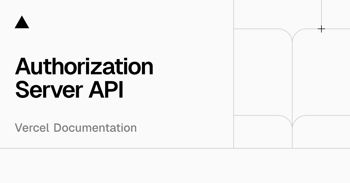 Authorization Server API