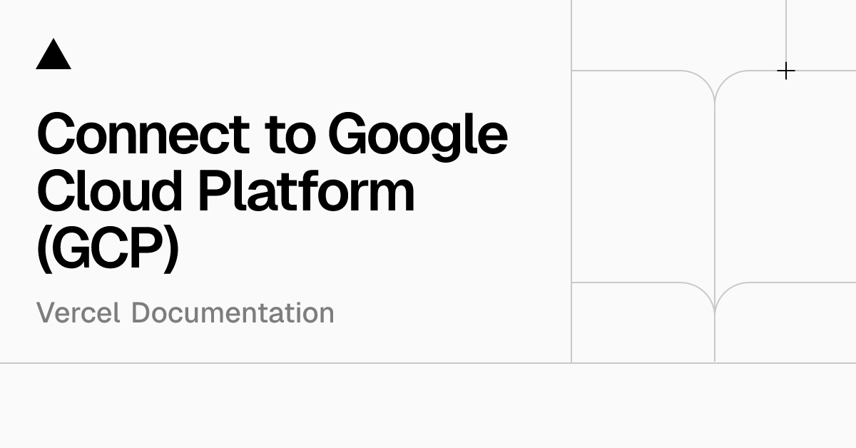 Connect to Google Cloud Platform (GCP)