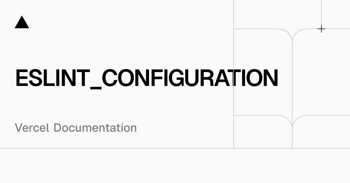 ESLINT_CONFIGURATION