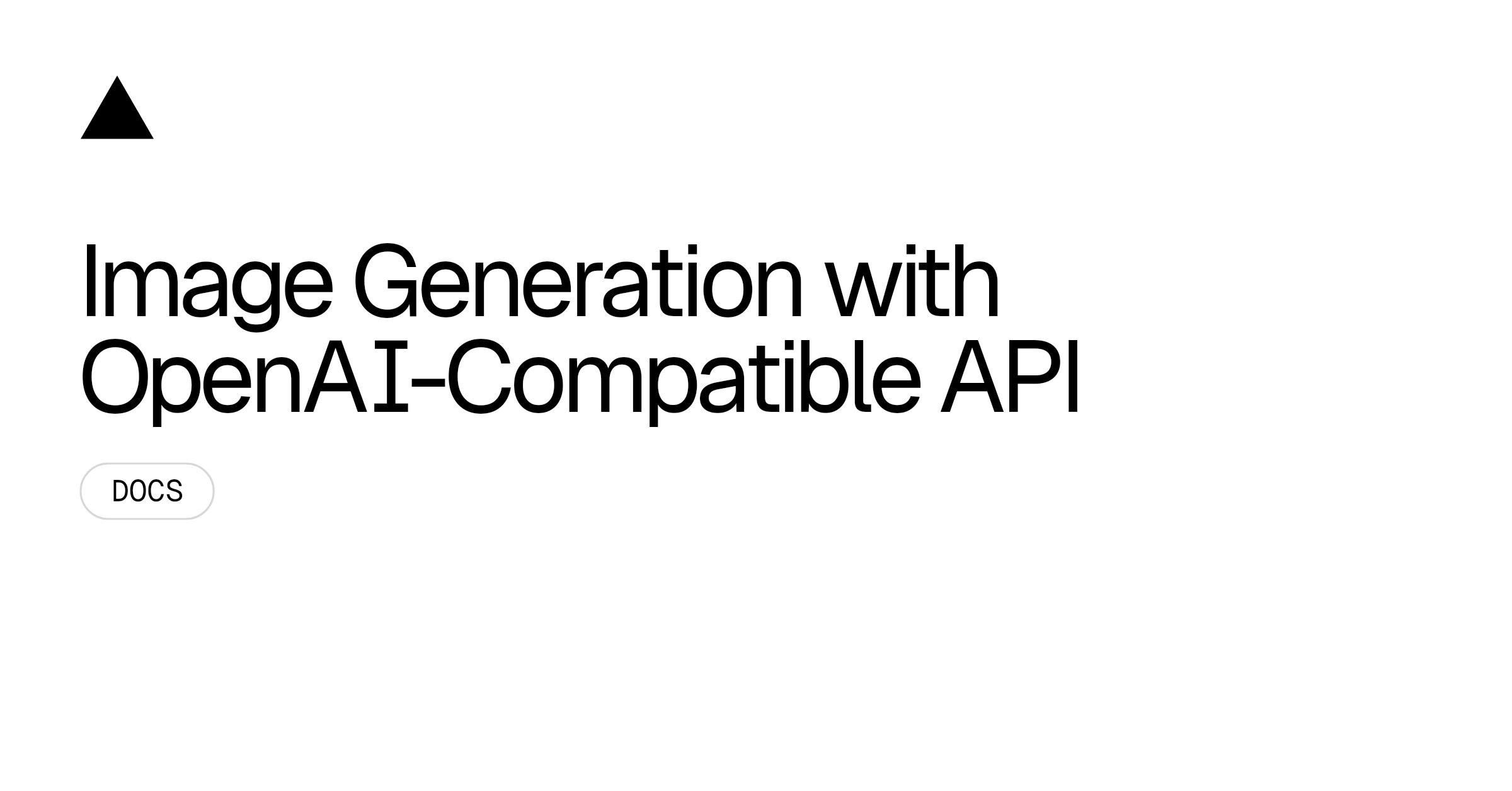Image Generation with OpenAI-Compatible API