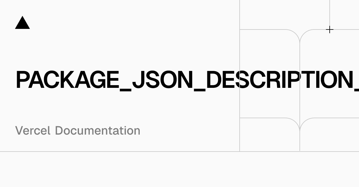 PACKAGE_JSON_DESCRIPTION_REQUIRED