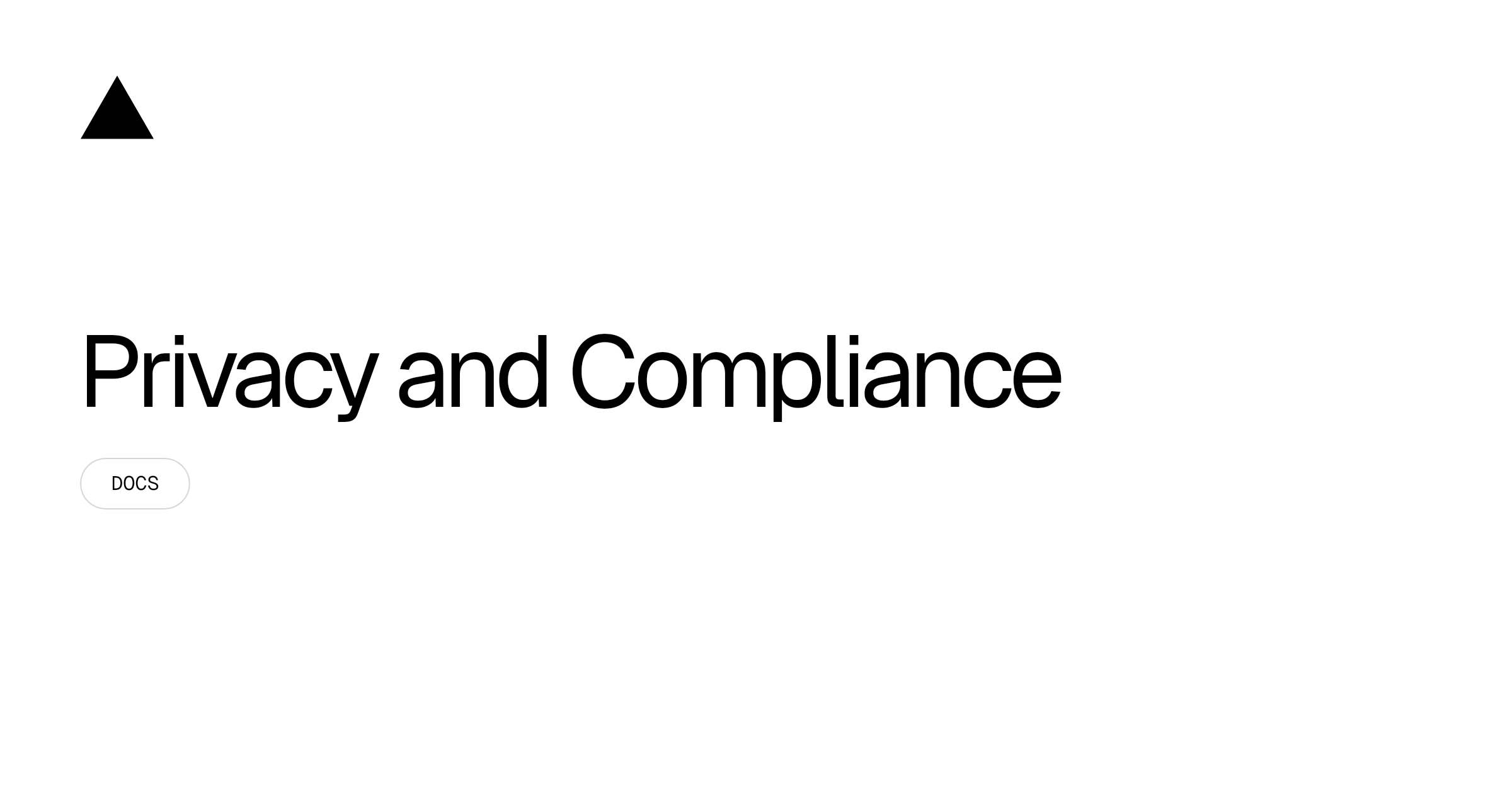 Privacy and Compliance