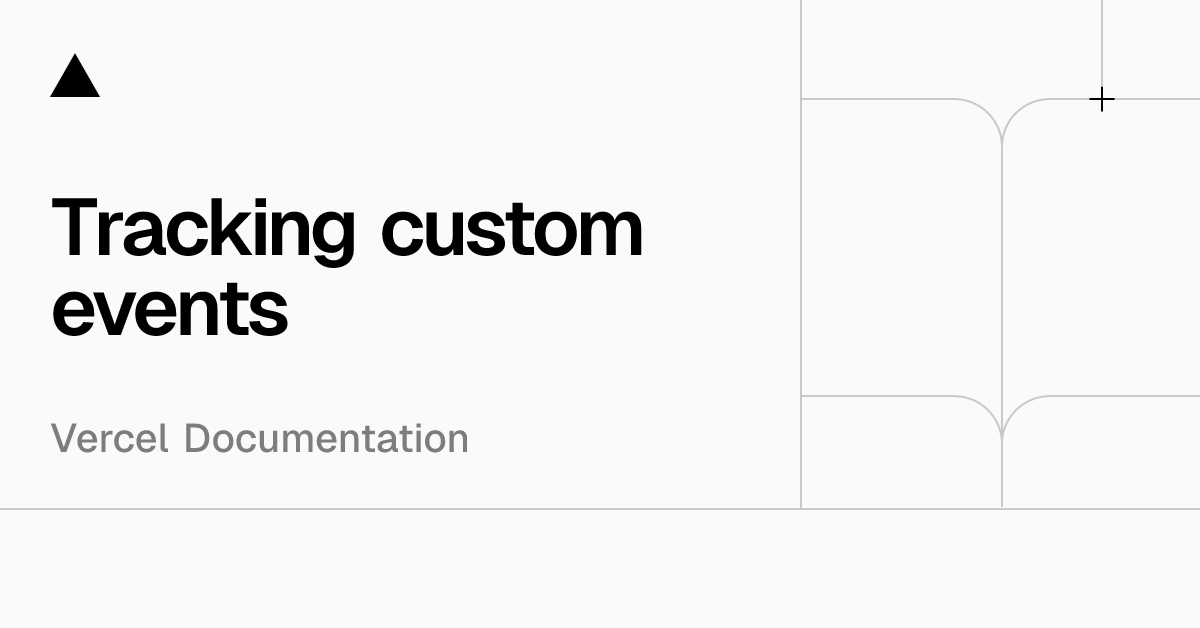 Tracking custom events