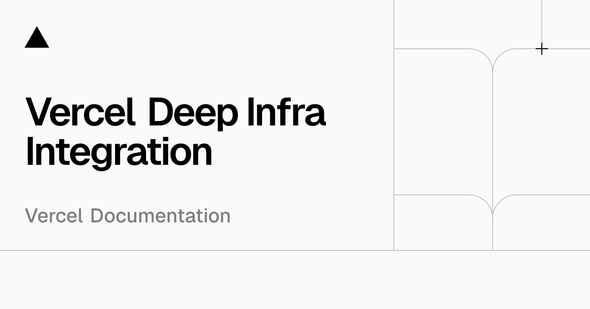 Vercel Deep Infra Integration