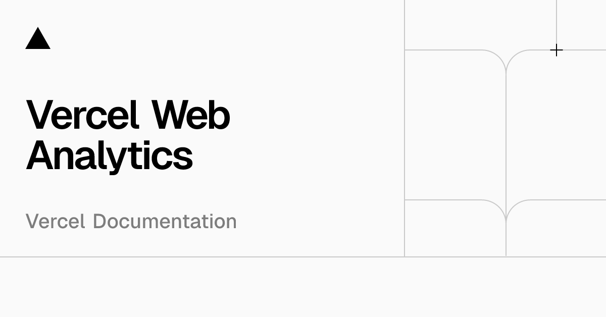 Vercel Web Analytics