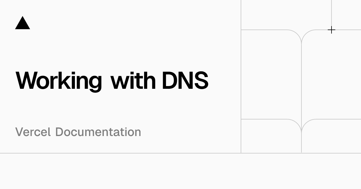 Working with DNS