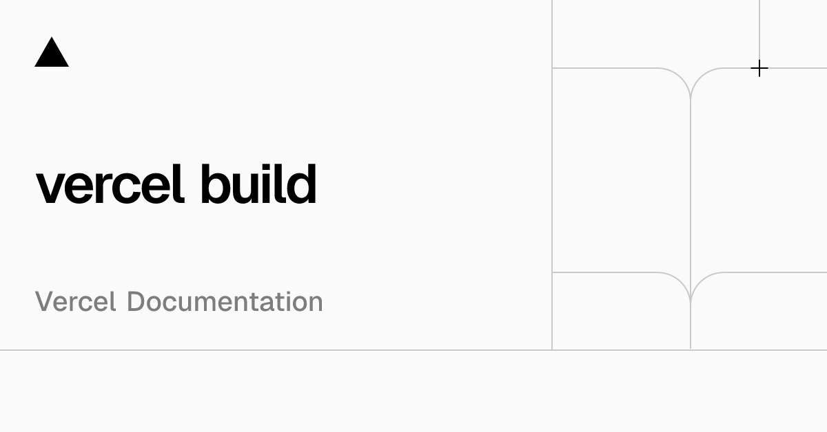 vercel build