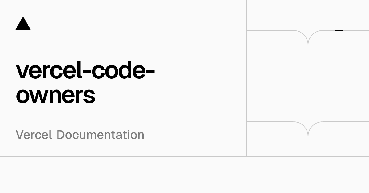 vercel-code-owners