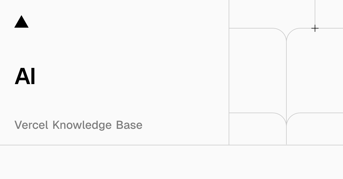 AI | Vercel Knowledge Base