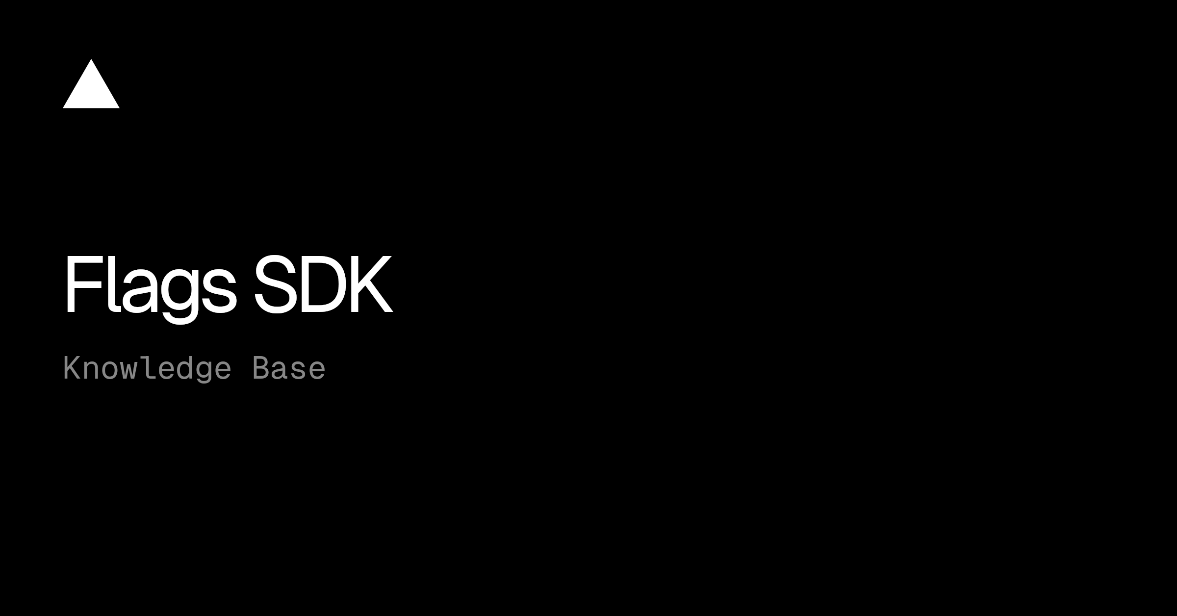 Flags SDK | Vercel Knowledge Base