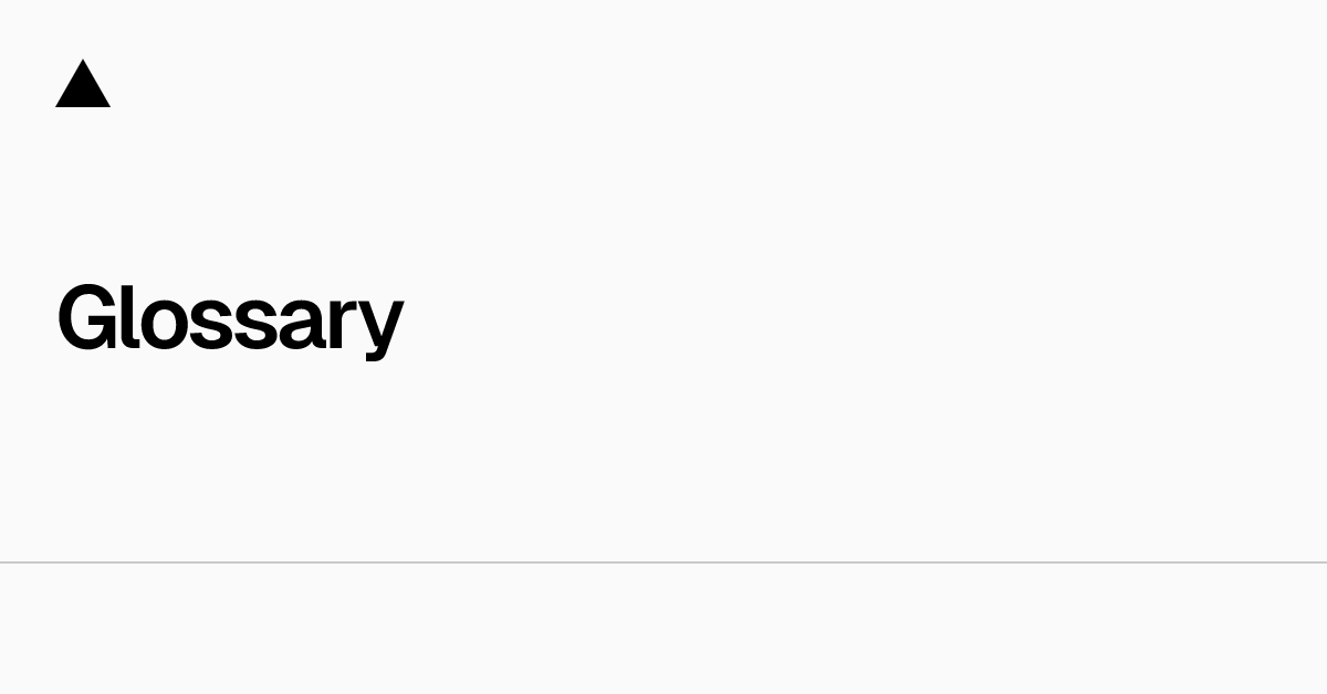 Glossary