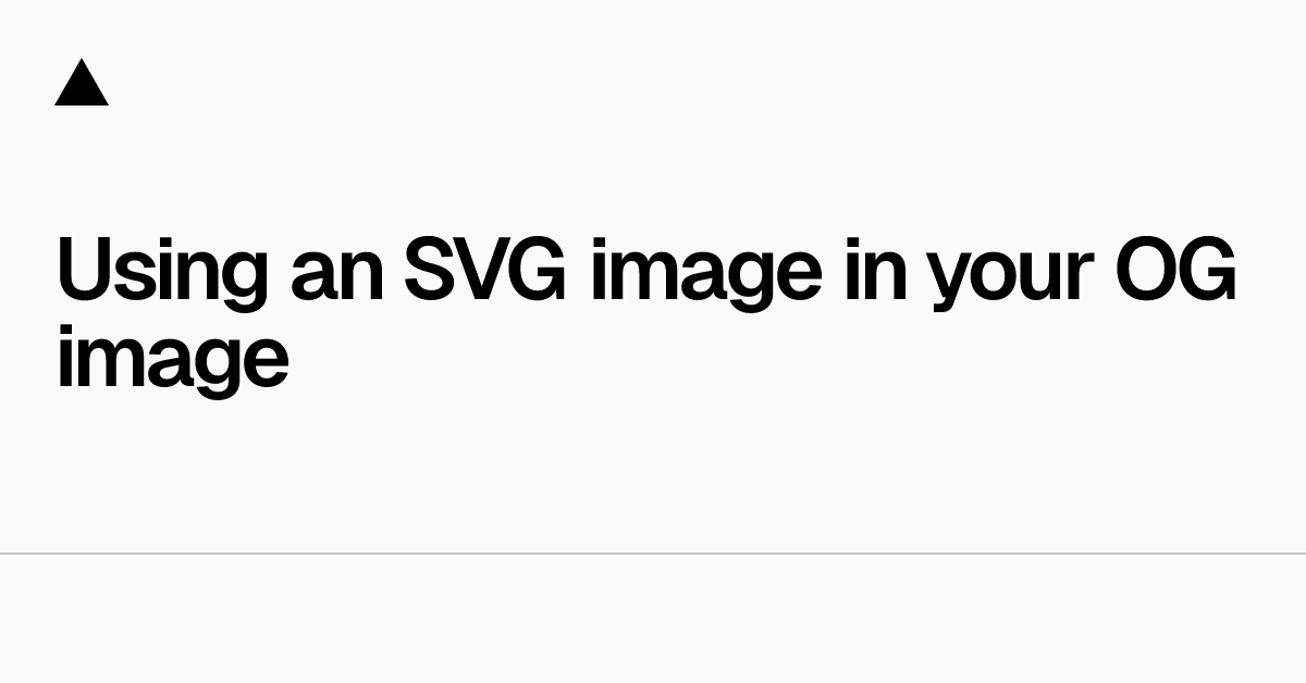 Using an SVG image in your OG image