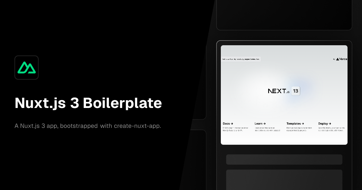 Nuxt.js 3 Boilerplate