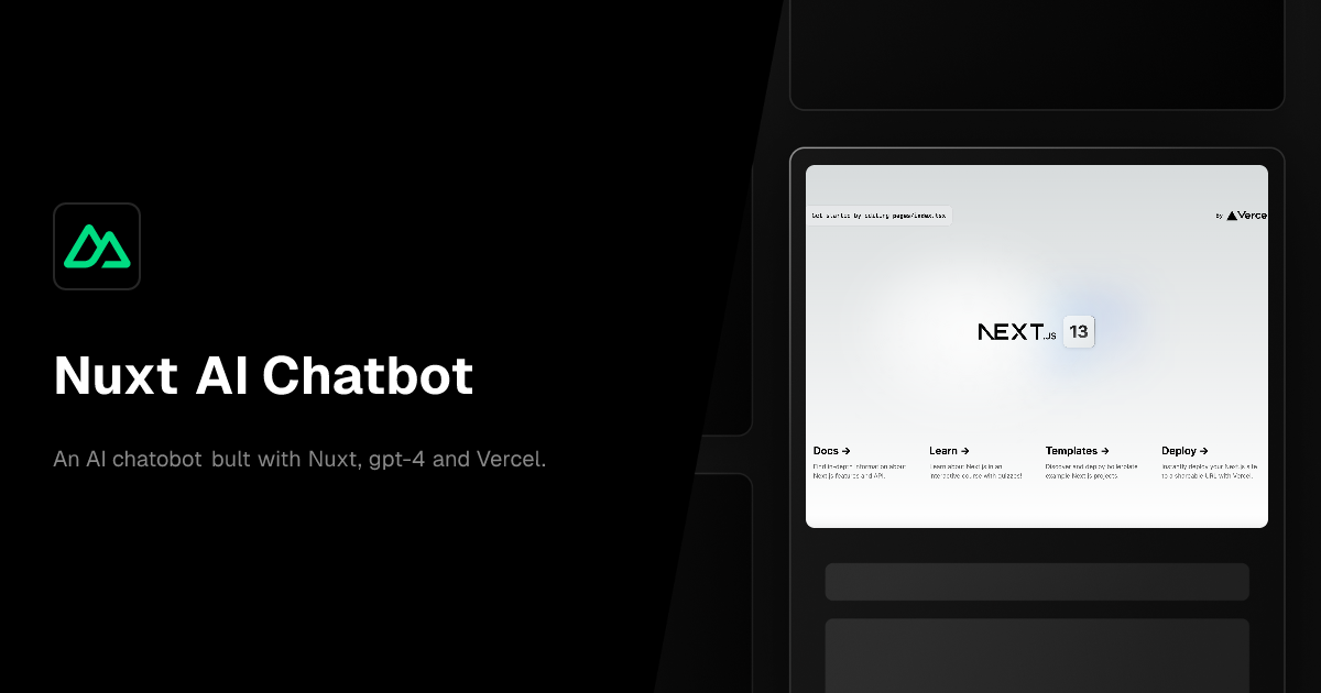 Nuxt AI Chatbot