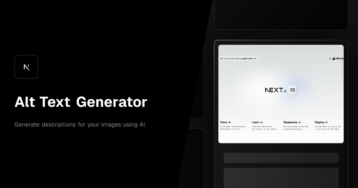 Alt Text Generator