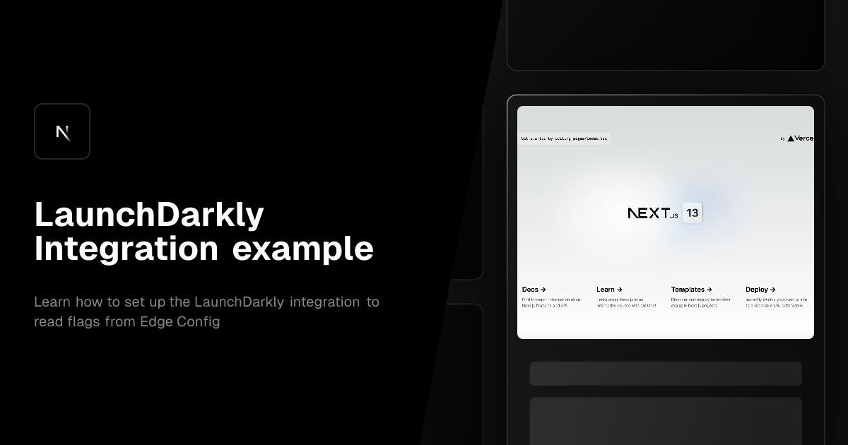 LaunchDarkly Integration example