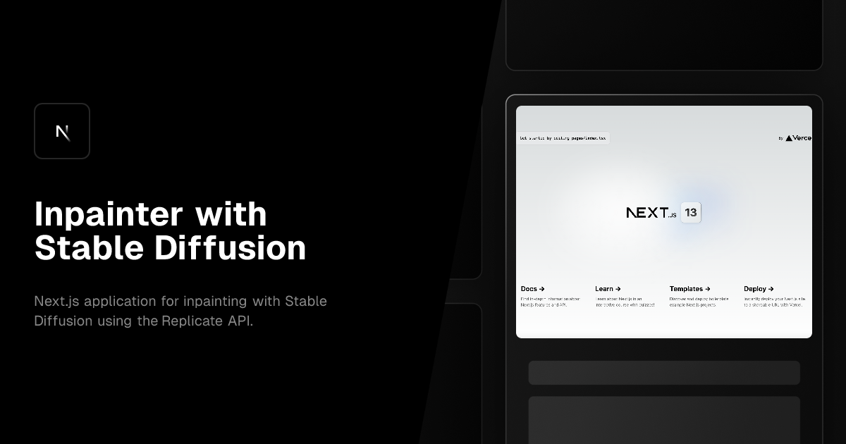 Inpainter with Stable Diffusion