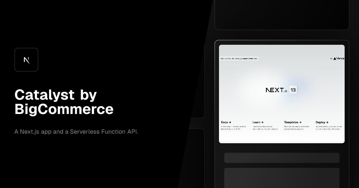 Catalyst by BigCommerce