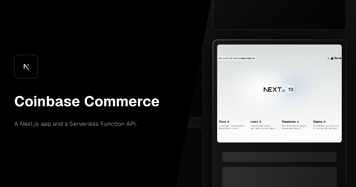Coinbase Commerce