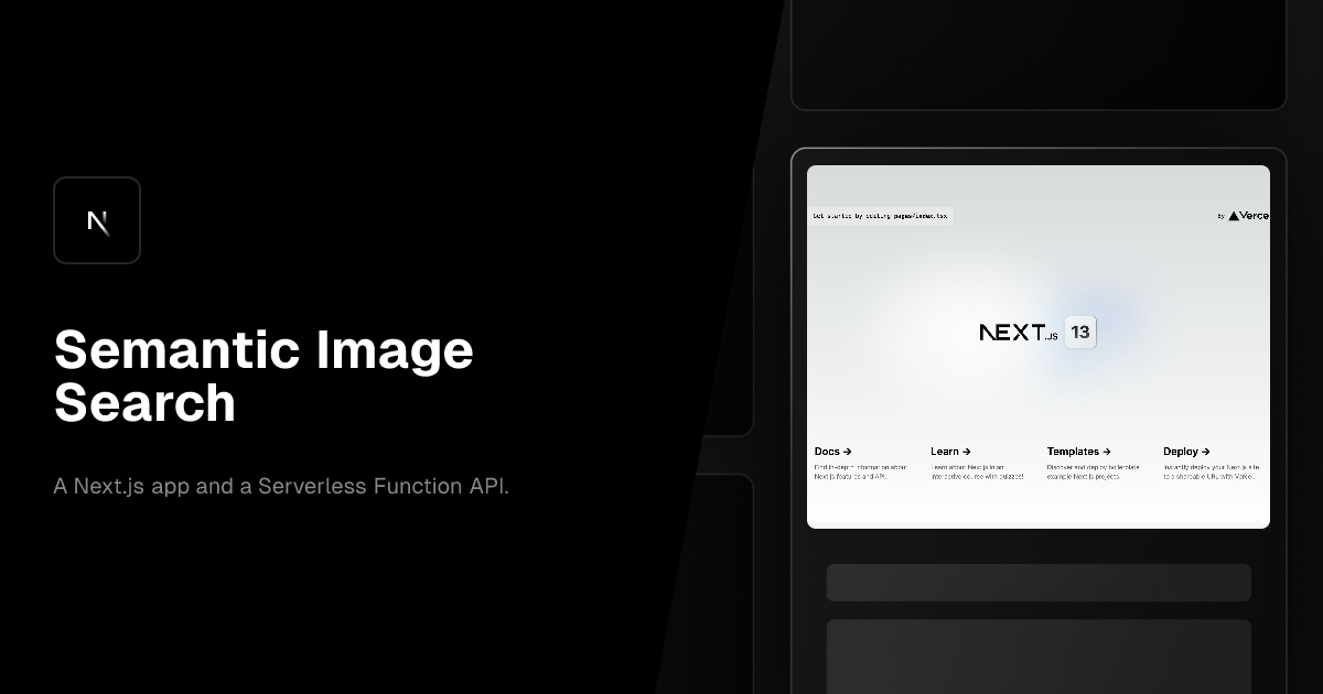 Semantic Image Search