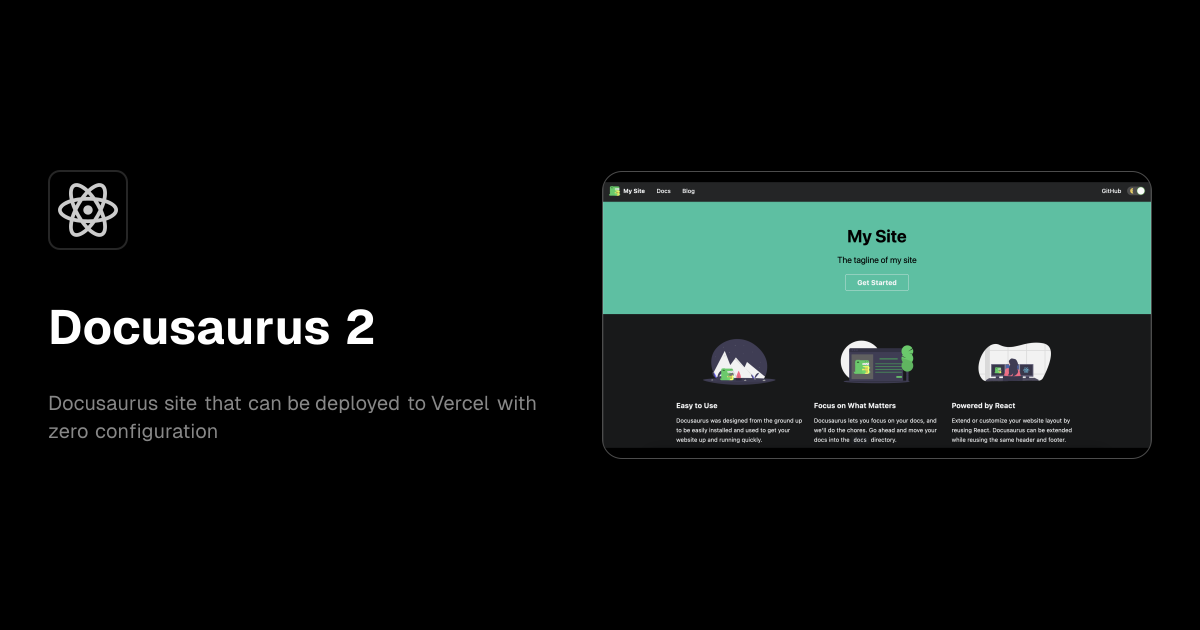 Docusaurus 2 - Vercel